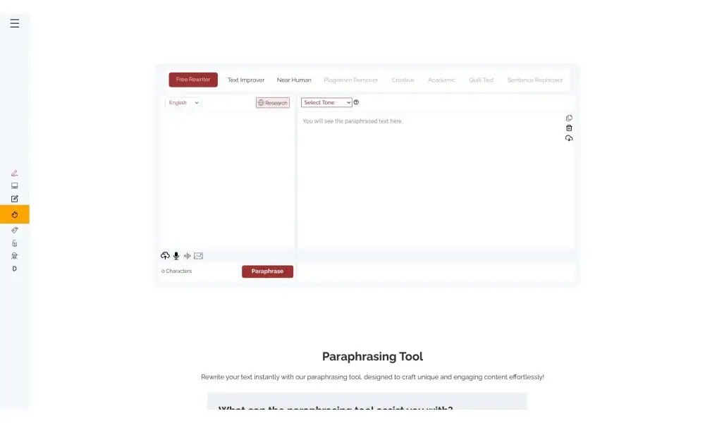 Paraphrasing Tool AI: Try Top AI Tools | AI Talent Space