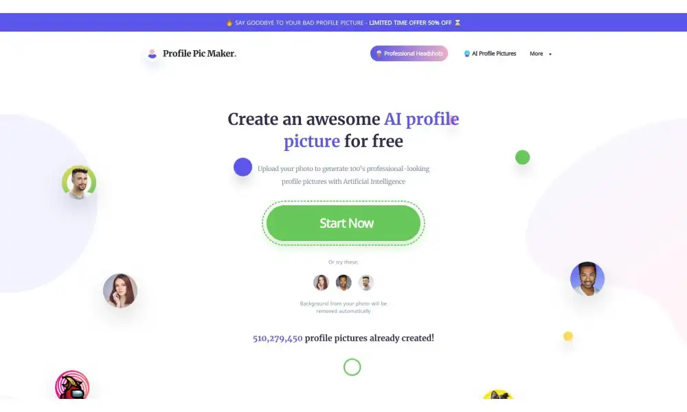 AI Profile Picture Maker: Try Top AI Tools | AI Talent Space