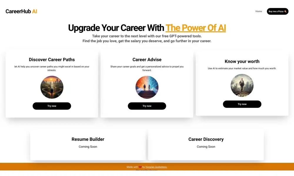 CareerHub AI: Try Top AI Tools | AI Talent Space