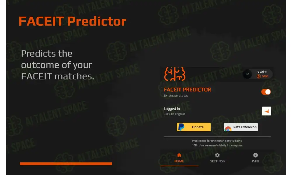 FACEIT Predictor: Try Top AI Tools | AI Talent Space