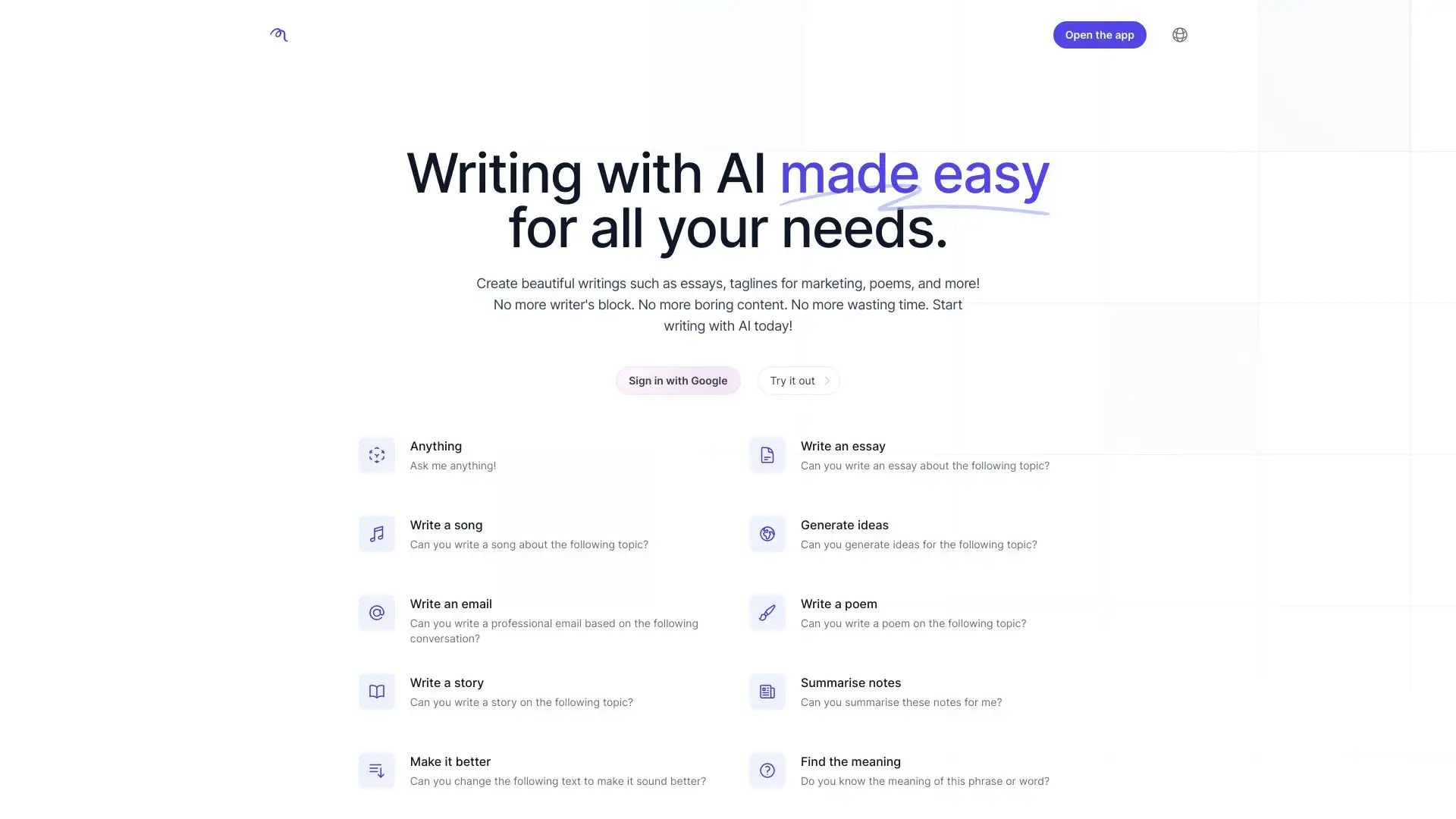 Writing with AI: Try Top AI Tools | AI Talent Space