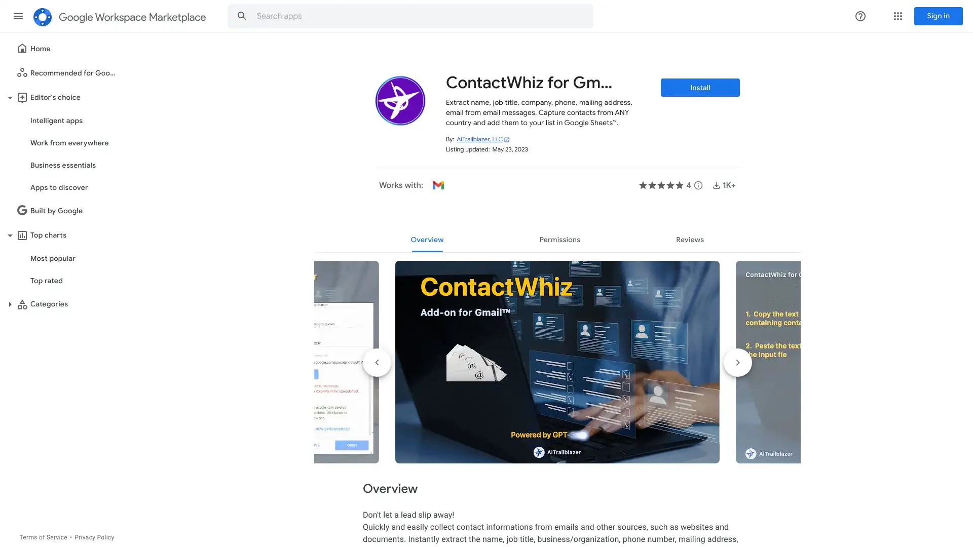 Email Contact Extractor: Try Top AI Tools | AI Talent Space