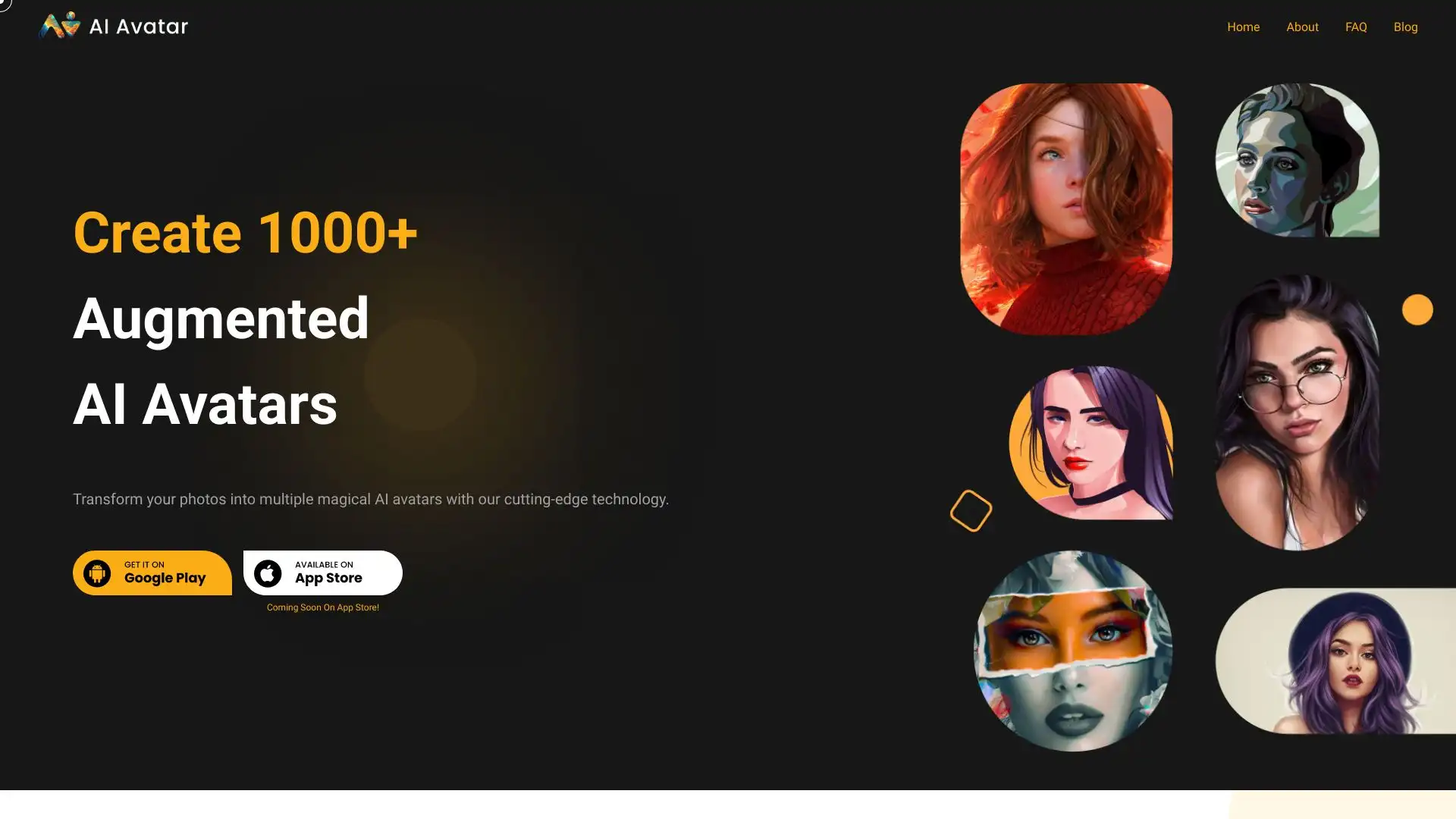 AI Avatar - Generate Unlimited Creative AI Pictures and Photos: Try Top ...