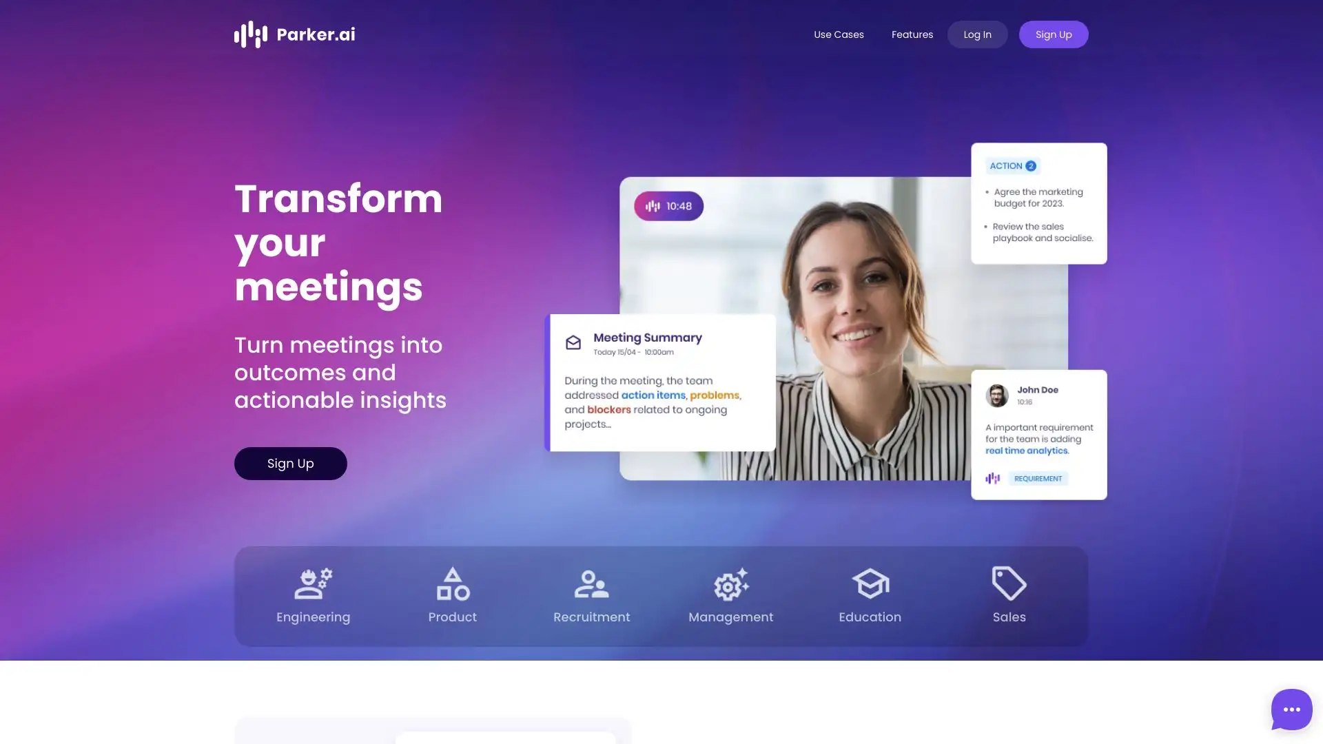 Parker Ai Try Top Ai Tools Ai Talent Space