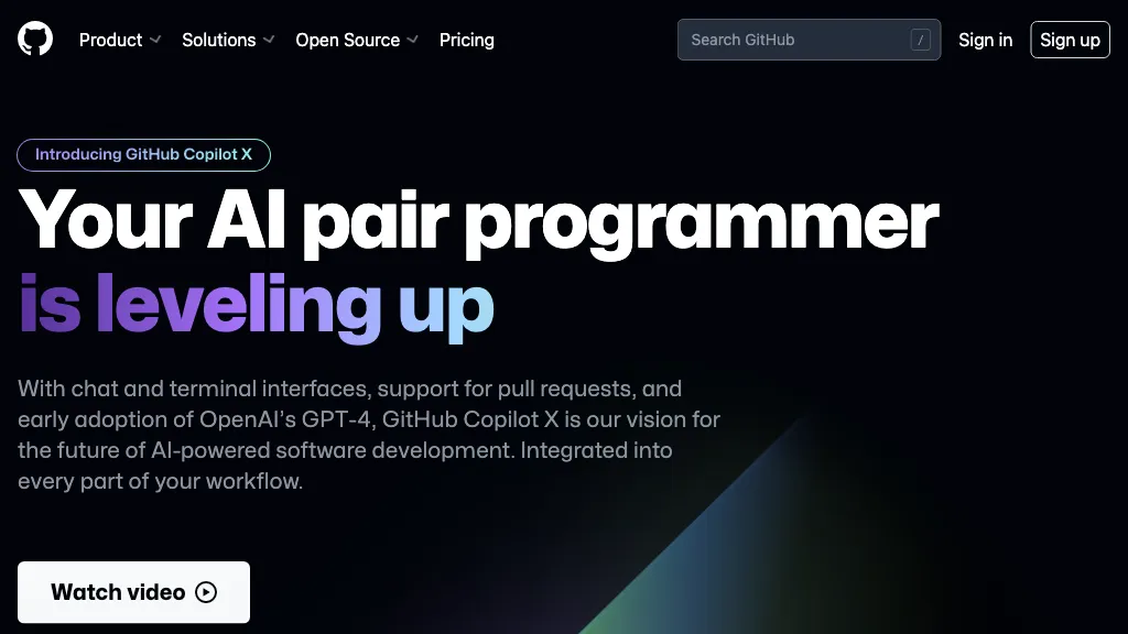 GitHub Copilot X: Try Top AI Tools | AI Talent Space