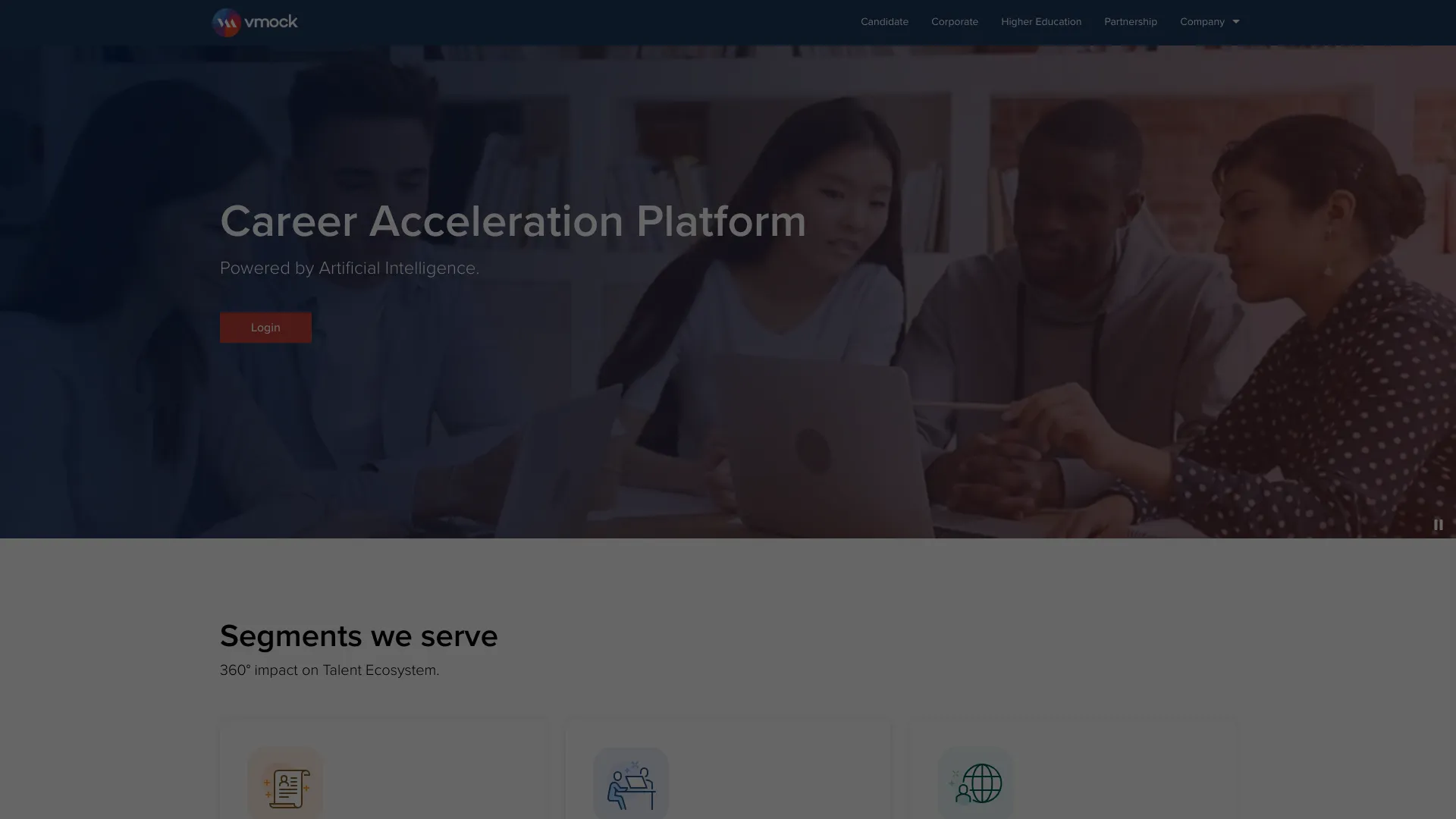 VMock Dashboard: Try Top AI Tools | AI Talent Space