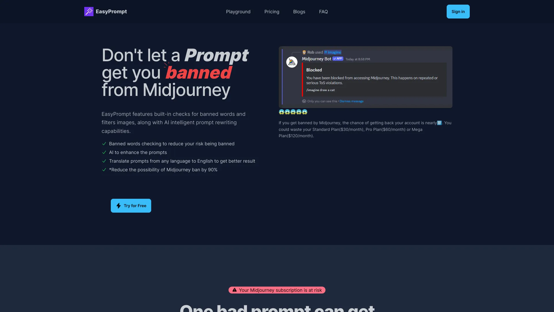 EasyPrompt: Try Top AI Tools | AI Talent Space