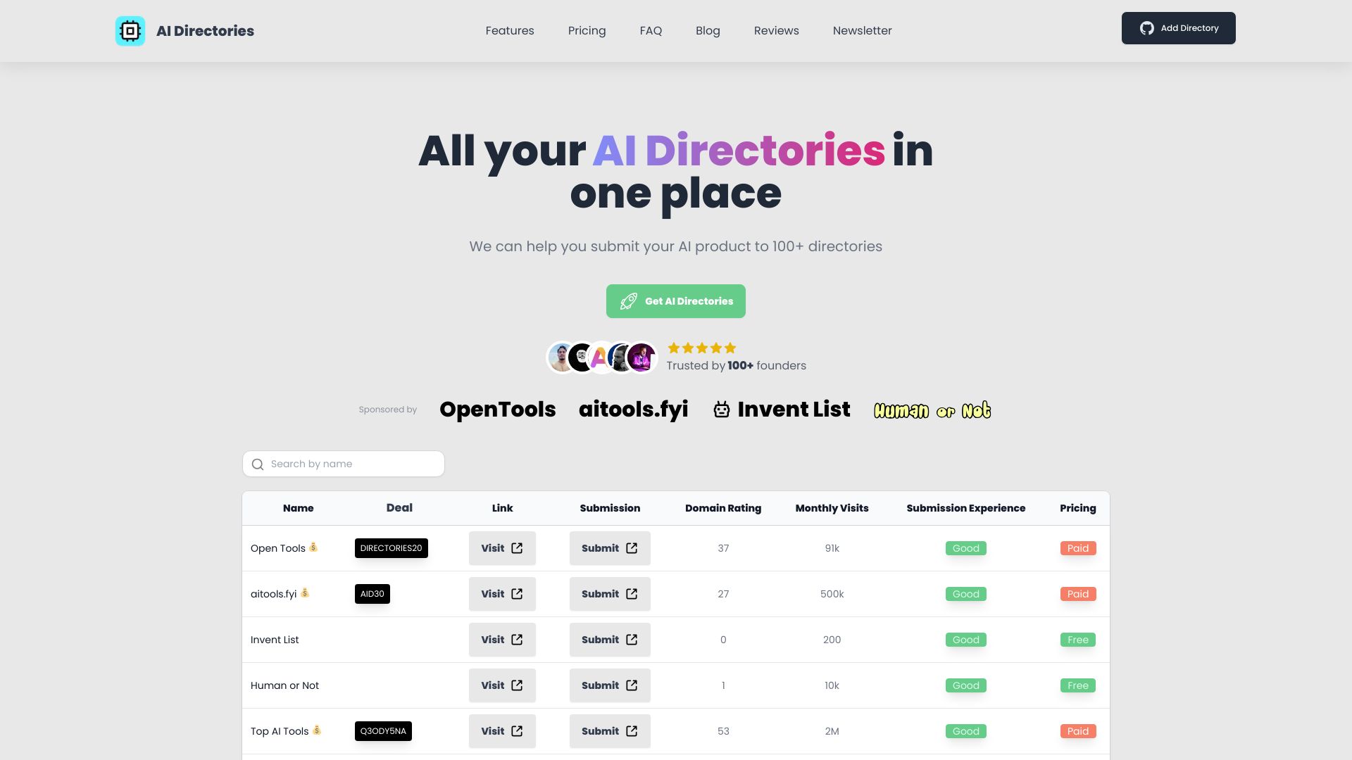 AI Directories: Try Top AI Tools | AI Talent Space